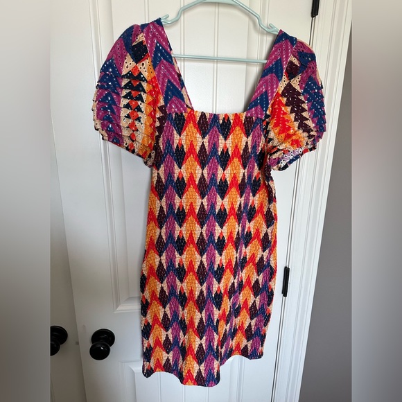 FARM Rio | Dresses | Farm Rio Lindeza Grafica Mini Dress | Poshmark